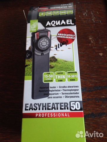 Обогреватель(нагреватель) для аквариума Aquael 50w