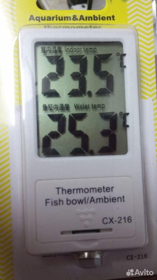 Термометр CX-216 (для аквариума)