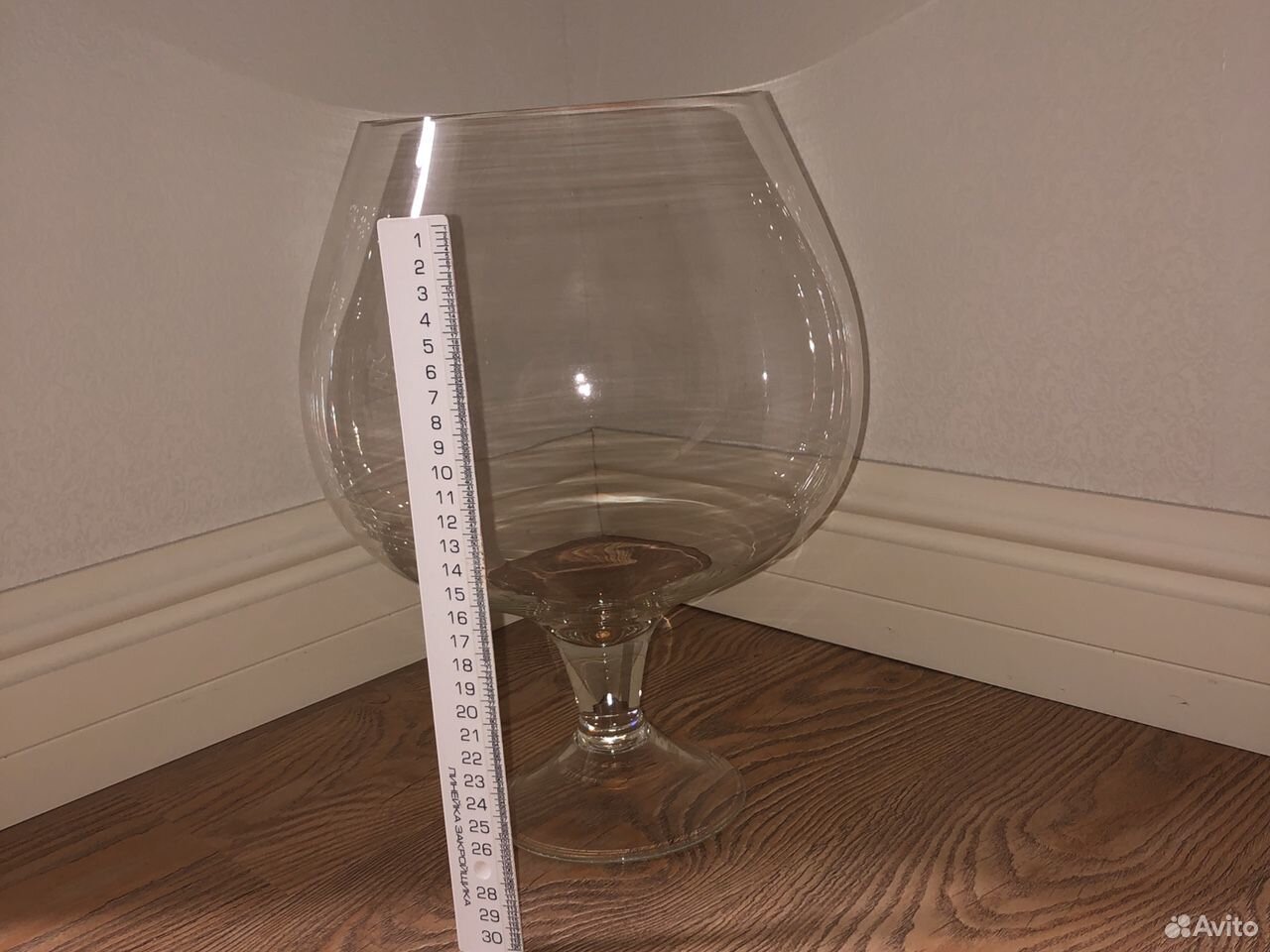 Аквариум-бокал примерно на 10 л