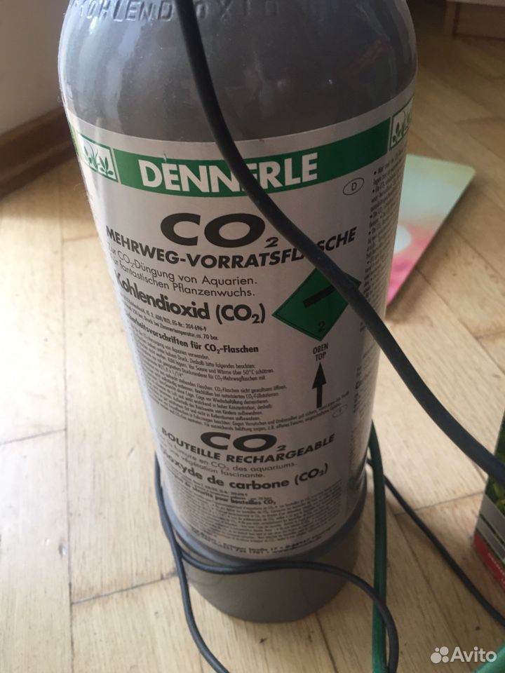Система Денерли подачи со2 в аквариум