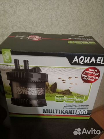 Внешний аквариумный фильтр multikani 800