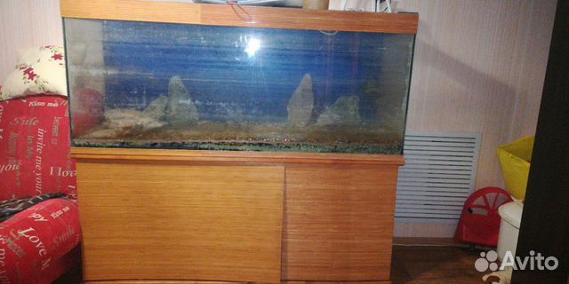 Аквариум 500 литров с тумбой
