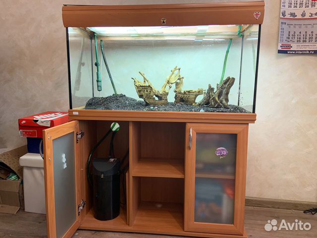 Аквариум 150 литров с обрудованием