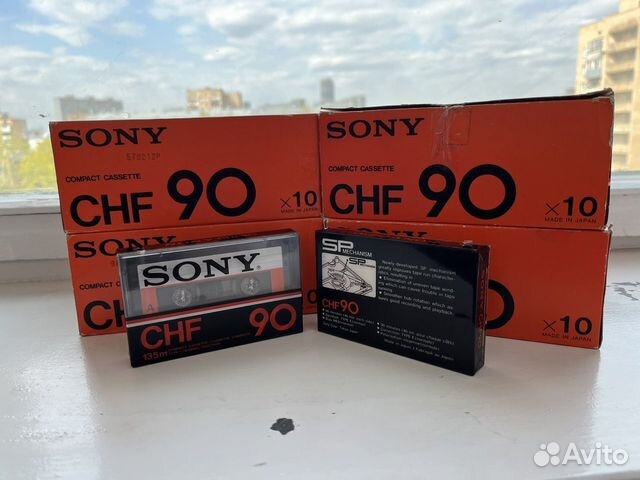 Аудиокассеты Sony CHF 90, Maxell C 90, 90 купить в Москве | Электроника ...