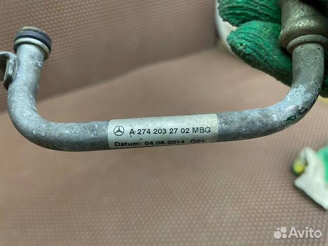 Патрубок трубопровод шланг Mercedes W205 в Москве, цена 2 750 руб ...