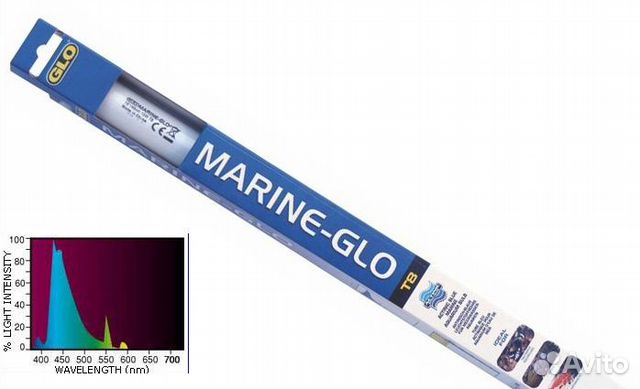 Hagen Лампа marine GLO 25 Bт 74,22 см Т8